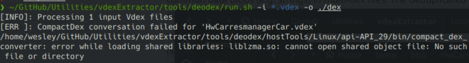 vdex 文件反编译 | 蜗牛漫谈